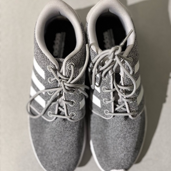 adidas | Shoes | Adidas Gray And White Sneakers Modern Minimalist ...